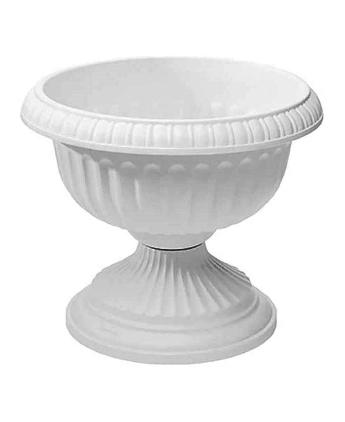 Novelty Grecian Urn Plastic Planter for Indoor/Outdoor Use, Stone ...