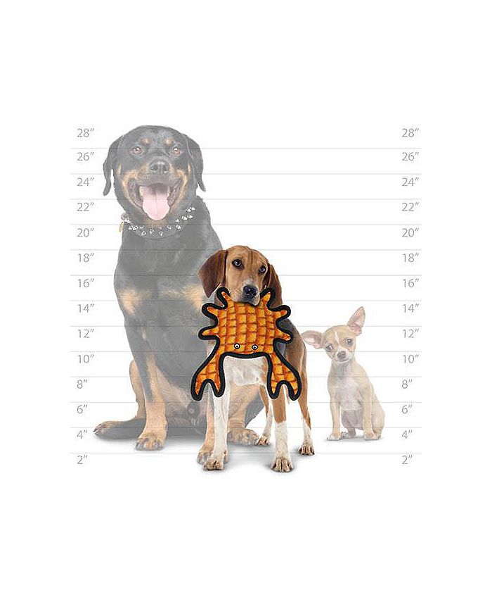 Tuffy Medium Crab Orange, Dog Toy - Macy's