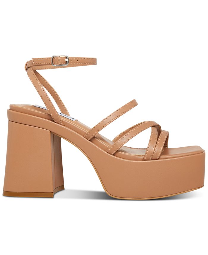 Steve Madden Women's Barbs Strappy Platform Sandals & Reviews - Sandals ...