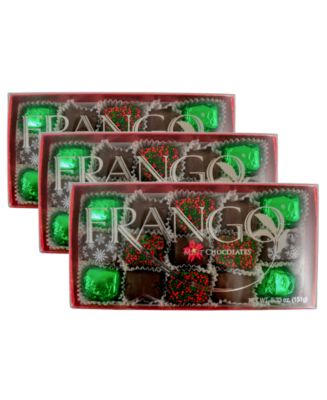 Frango Chocolates Holiday Deco Dark Mint 15 Piece Box of Chocolates ...