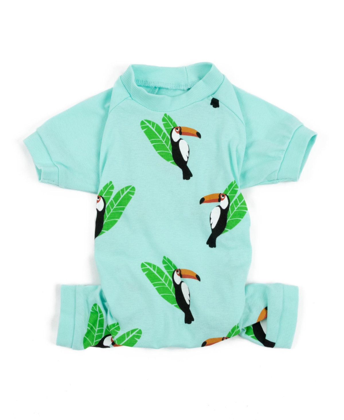 Click here for Leveret Dog Cotton Animal Print Pajamas - Toucan B... prices