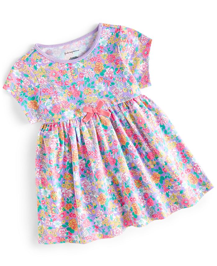 First Impressions Baby Girls Lavender Field Tunic, Created for Macy's ...
