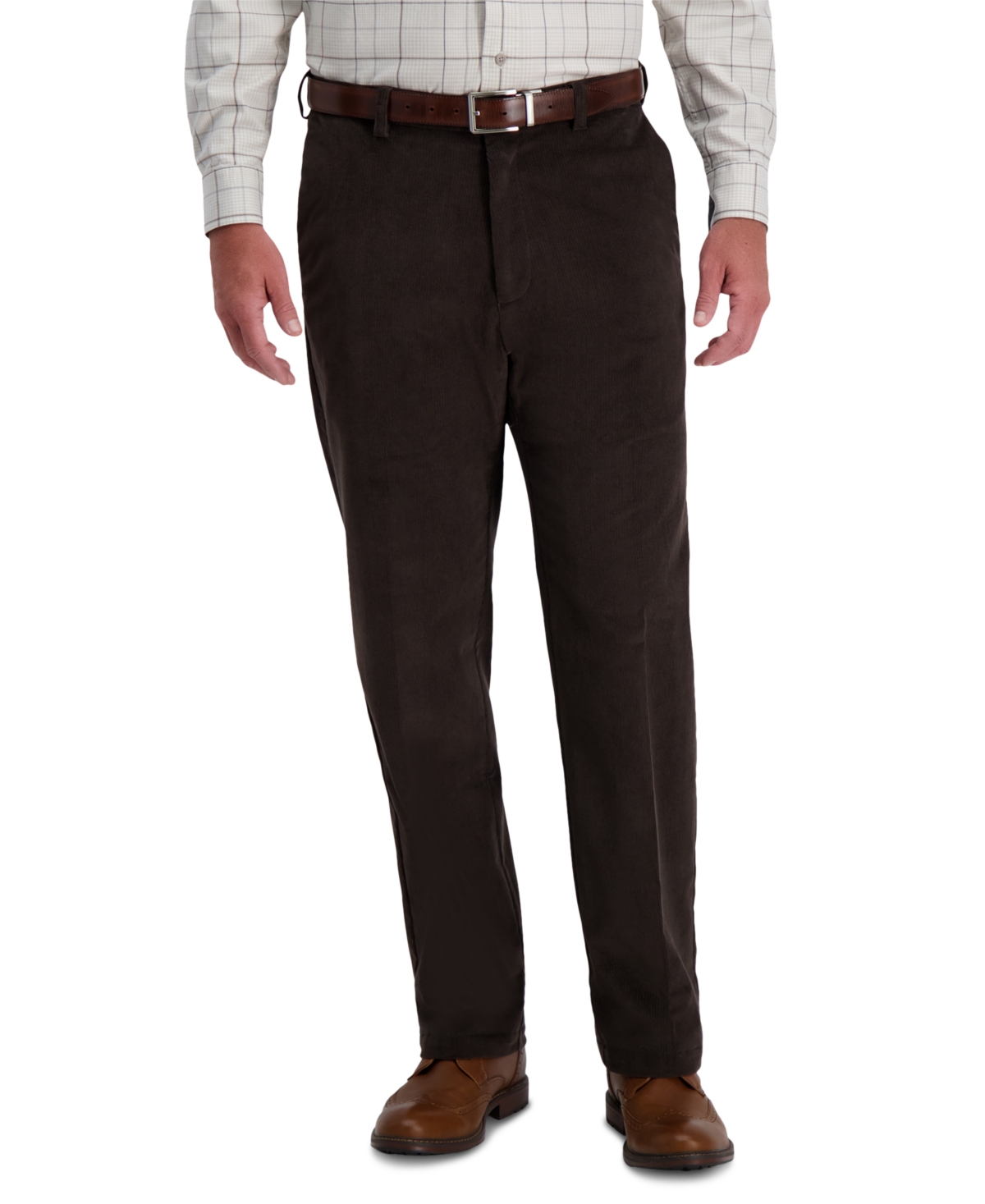 Click here for Haggar Mens Classic-Fit Stretch Corduroy Pants - E... prices