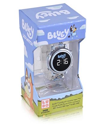 Bluey Unisex White Silicone Strap LED Touchscreen Watch - Macy's