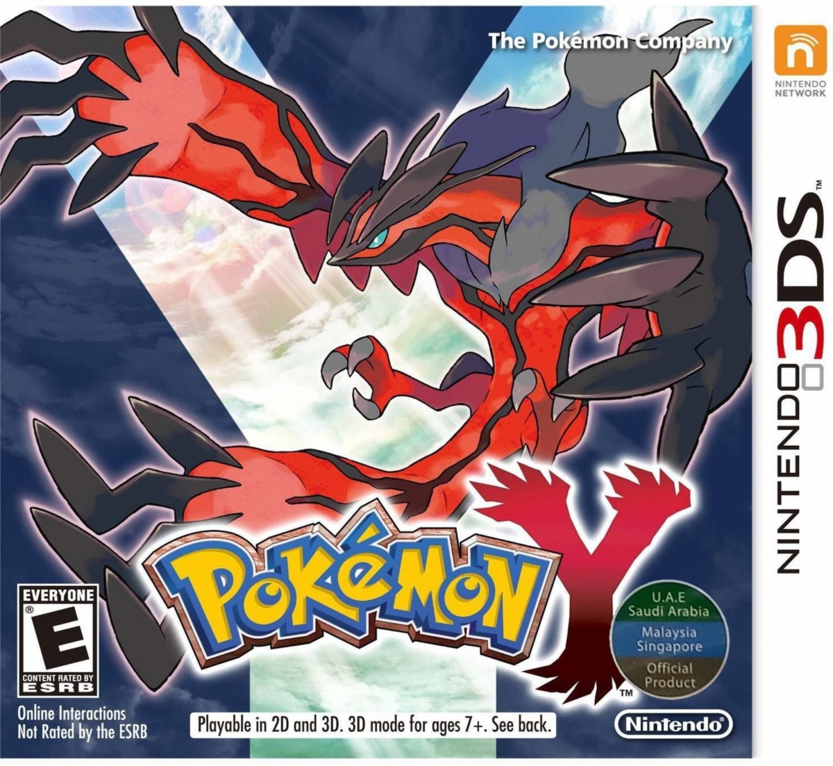 Click here for Pokemon Y - Nintendo 3DS (World Edition) prices