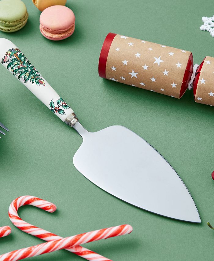Spode Christmas Tree Cake Slicer - Macy's
