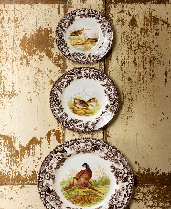 Spode Woodland Quail Luncheon Plate - Macy's
