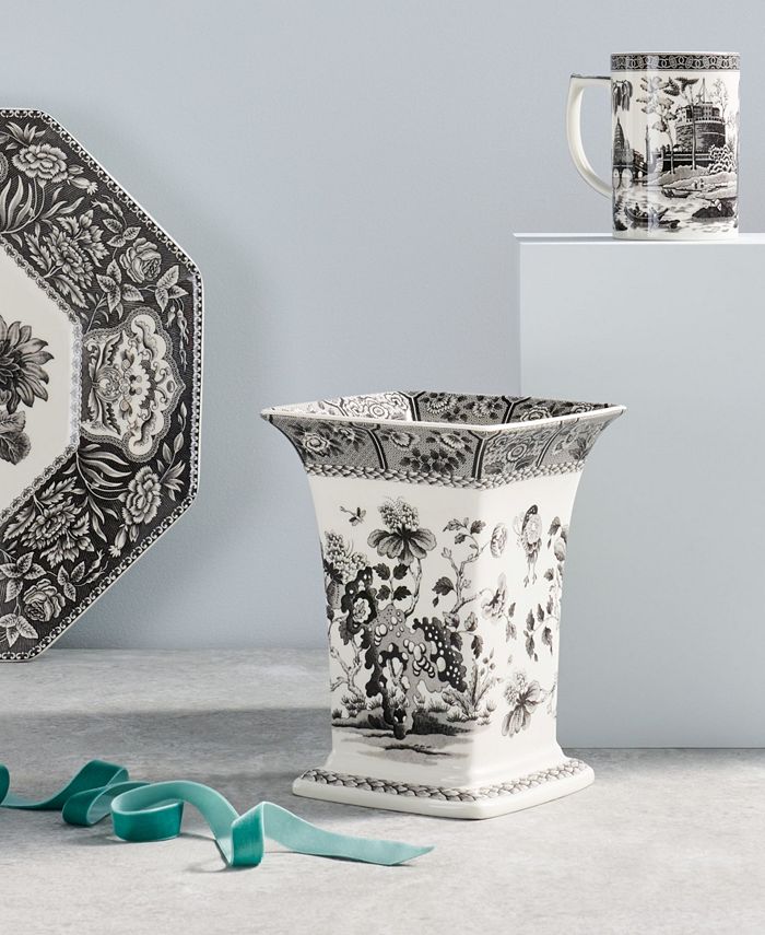 Spode Heritage Square Vase - Macy's