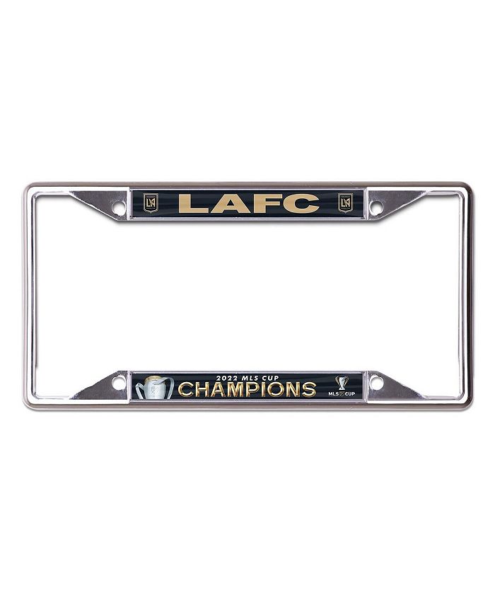 Wincraft LAFC 2022 MLS Cup Champions Metal Laser Cut License Plate ...