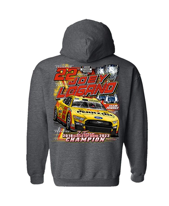 Team Penske Men's Heather Charcoal Joey Logano 2022 NASCAR Cup Series ...