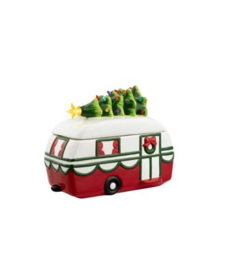10" Camper Cookie Jar Holiday Decor - Macy's