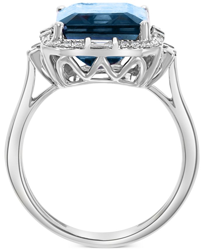 EFFY Collection EFFY® London Blue Topaz (7 ct. t.w.) & Diamond (1/3 ct ...