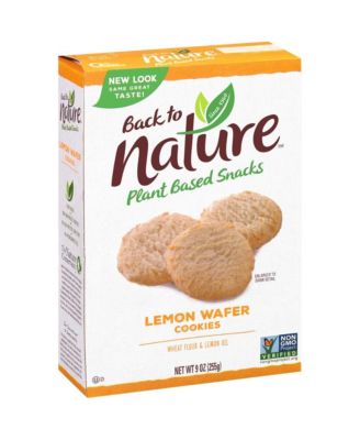 Back To Nature Cookies Lemon - Case of 6-9 OZ - Macy's