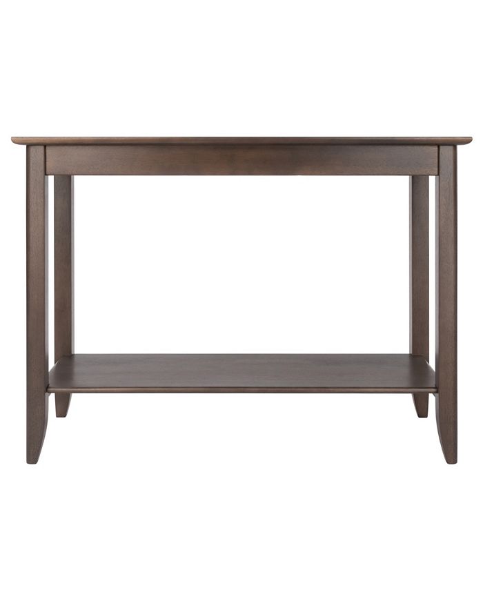 Winsome Santino 30" Wood Console Hall Table - Macy's