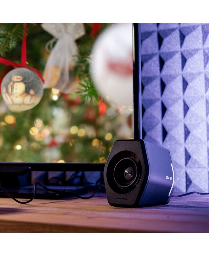 Edifier G2000 PC Gaming Computer Speakers, Bluetooth USB AUX - Macy's