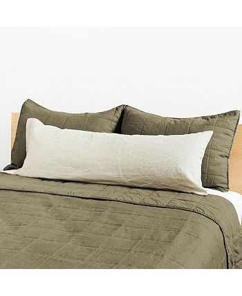Bokser Home French Linen Box Stitch Quilt - Full/Queen - Macy's