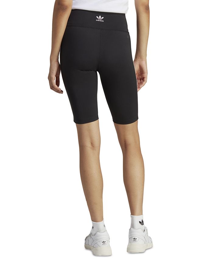 adidas Women's Classic Three Stripe High Waist Short Tights - Macy's
