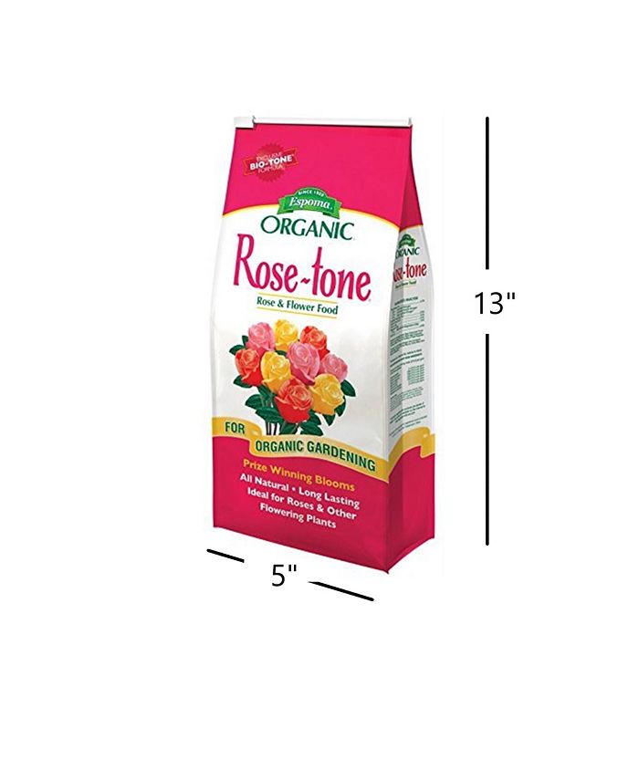 Espoma Organic Rose-tone Rose & Flower Food, 4 lbs - Macy's