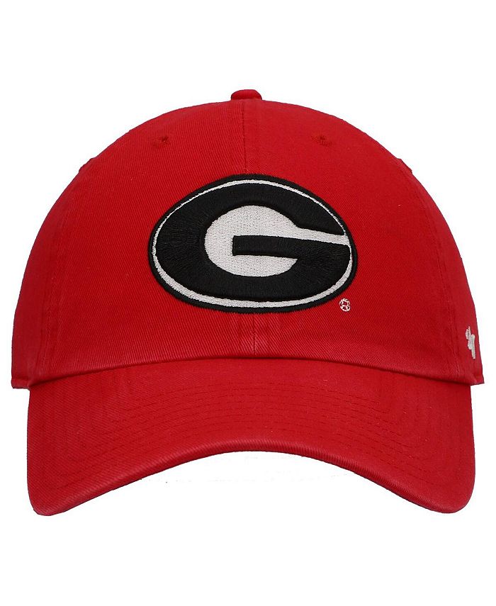 '47 Brand Men's Red Georgia Bulldogs Team Clean Up Adjustable Hat - Macy's