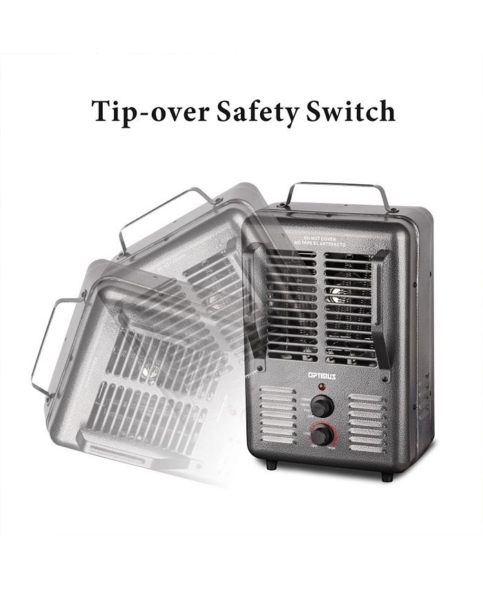 Optimus Portable Utility Heater with Thermostat-Full Size - Macy's