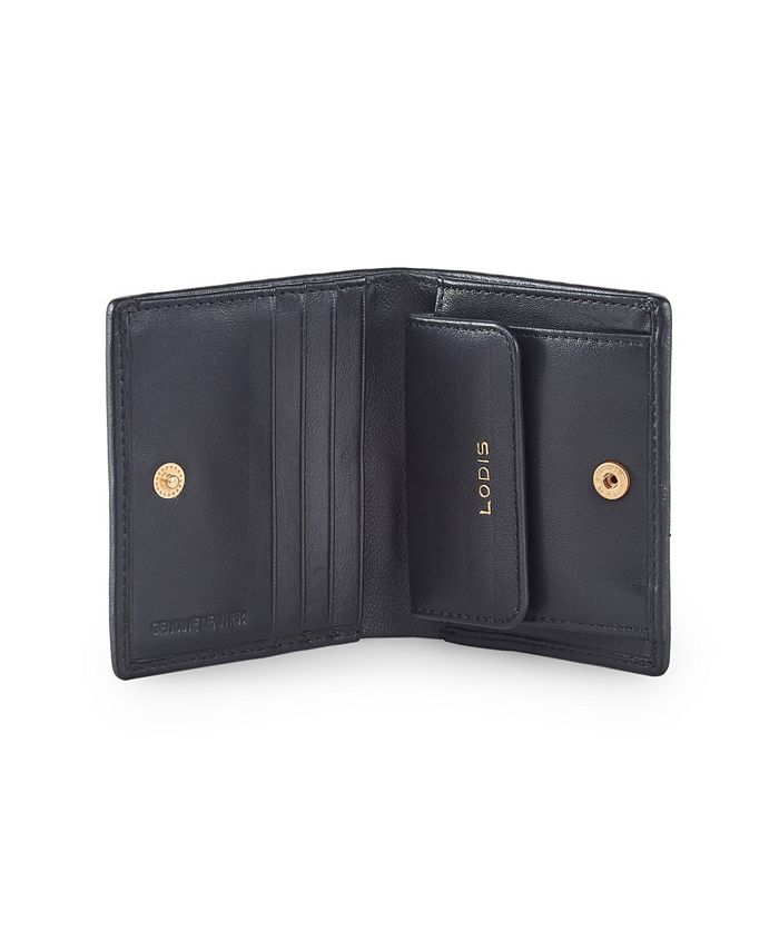LODIS Women's Signature Quilt Flap Wallet - Macy's