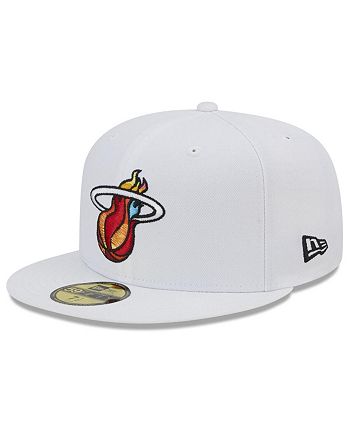 New Era Men's White Miami Heat 2022/23 City Edition Alternate Logo ...