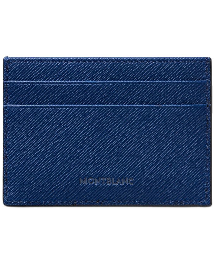 Montblanc Sartorial Leather Card Holder - Macy's