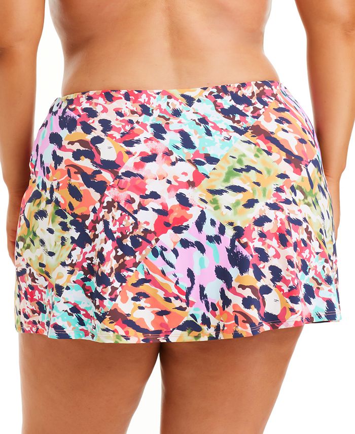 Bleu by Rod Beattie Bleu Rod Beattie Plus Size Party Animal Swim Skirt ...