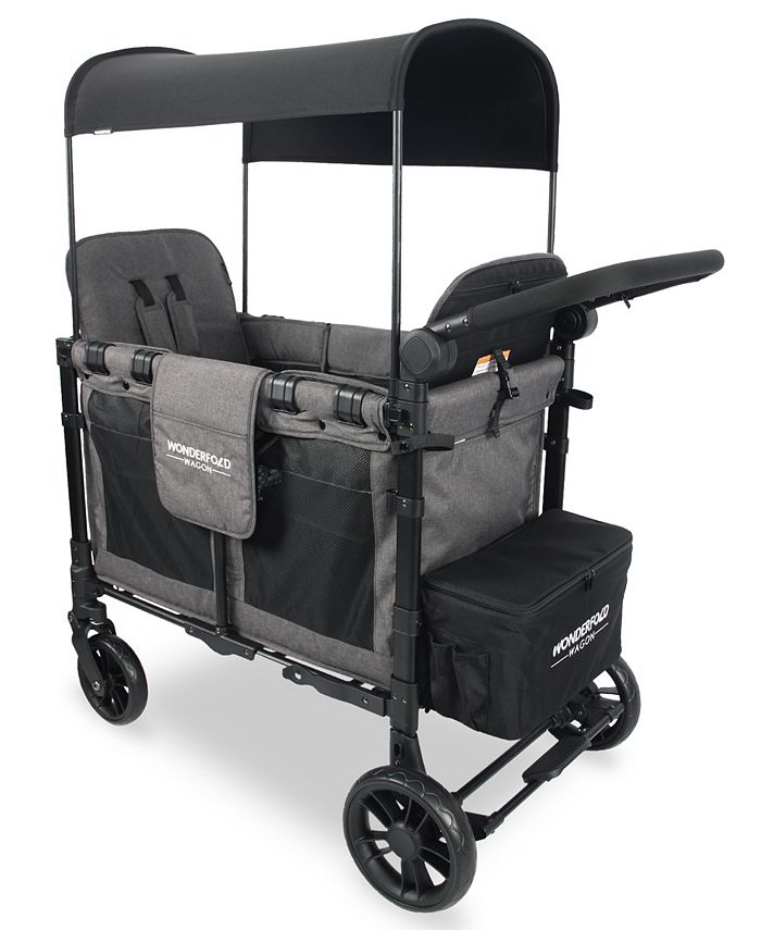 WonderFold Wagon W2 Elite Front Zippered Double Stroller Wagon - Macy's