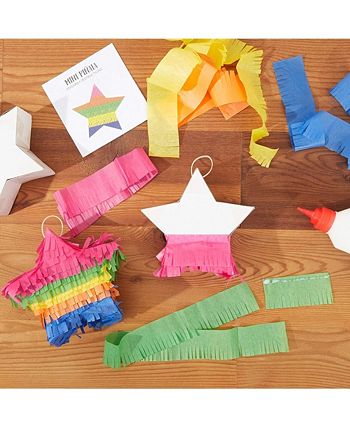 Juvale Small Rainbow Star DIY Pinata Craft Kit for Kids Birthday Party ...
