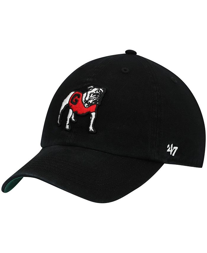 '47 Brand Men's '47 Black Georgia Bulldogs Team Franchise Throwback ...