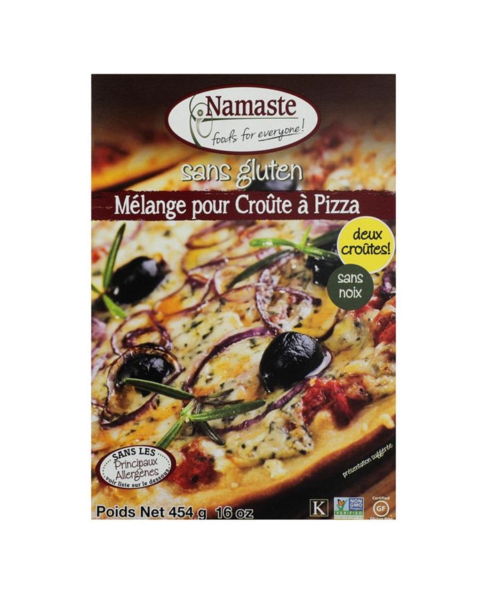 Namaste Foods Gluten Free Pizza Crust - Mix - Case of 6 - 16 oz. - Macy's