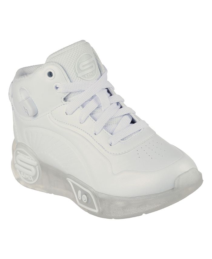 Skechers Little Girls S-Lights Remix Light-Up Casual Sneakers from ...
