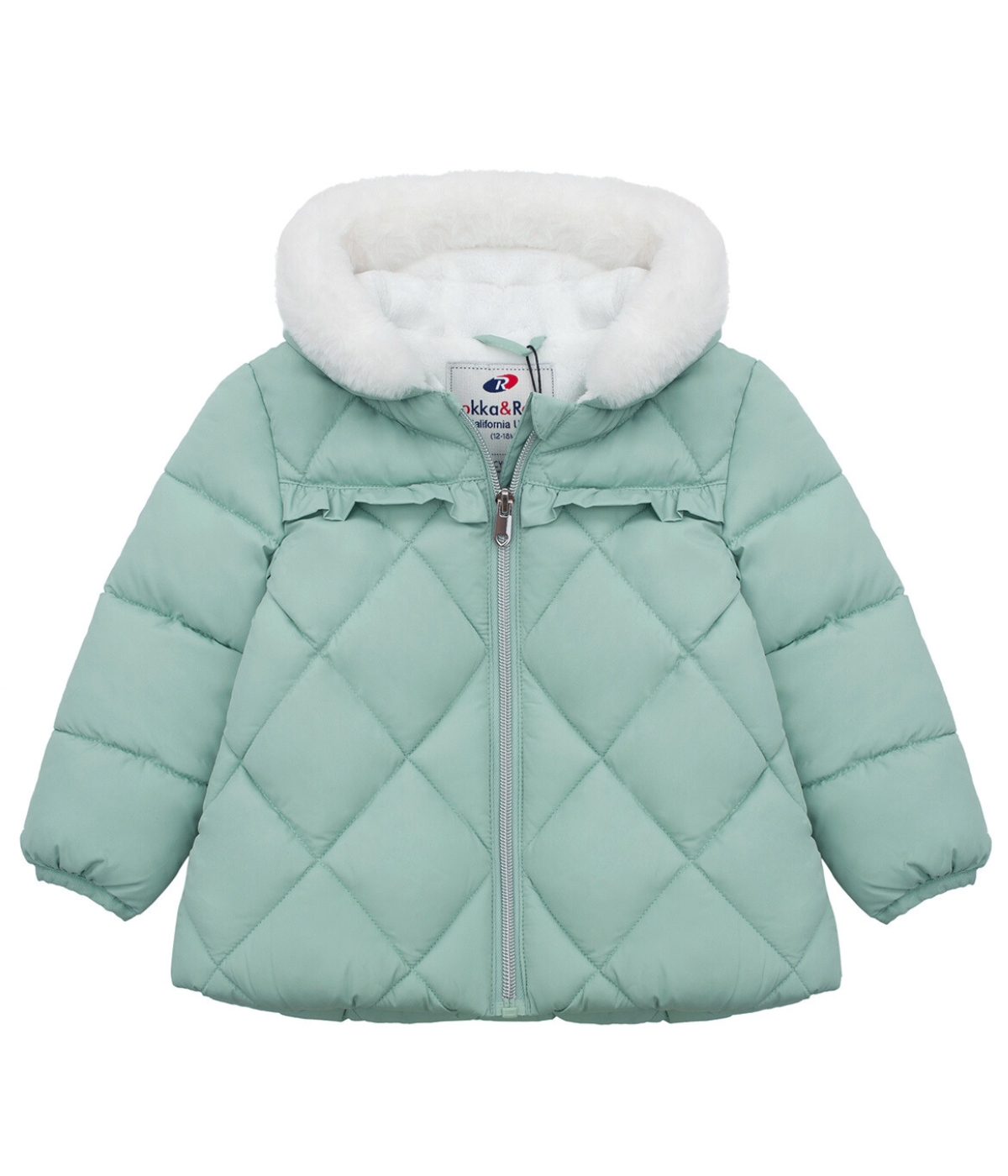 Click here for Rokka&Rolla Baby Girls Soft Lining Hooded Puffer J... prices