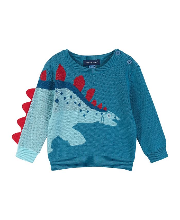 Andy & Evan Infant Boys Dino Sweater Set - Macy's