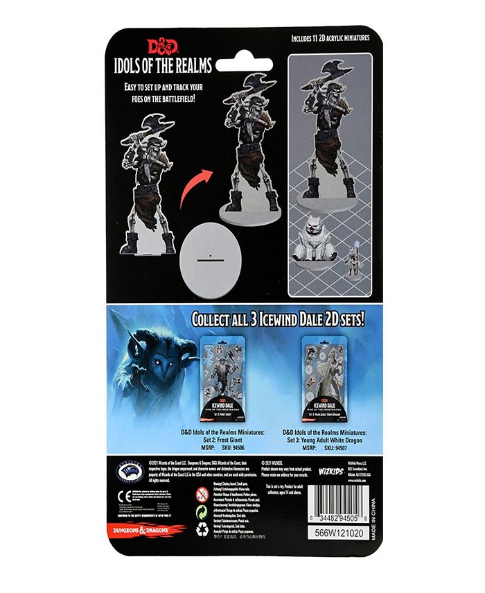 WizKids Games Dungeons Dragons Idols of the Realms Miniatures Icewind Dale Rime of the ...