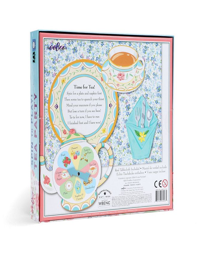 Eeboo Tea Party Spinner Game - Macy's
