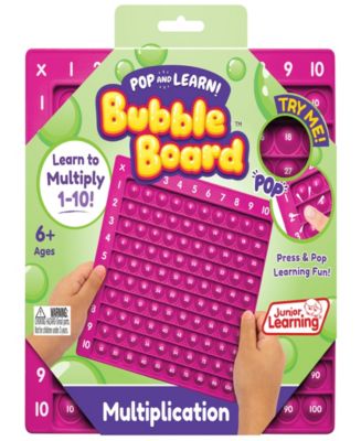 Pop Learn Bubble Board Mulitplication Bubble Board - Macy's