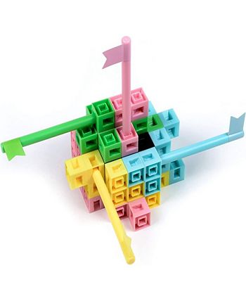 Pandasaurus Games Ctrl Family-Friendly Cube Building Game 86 Piece Set ...