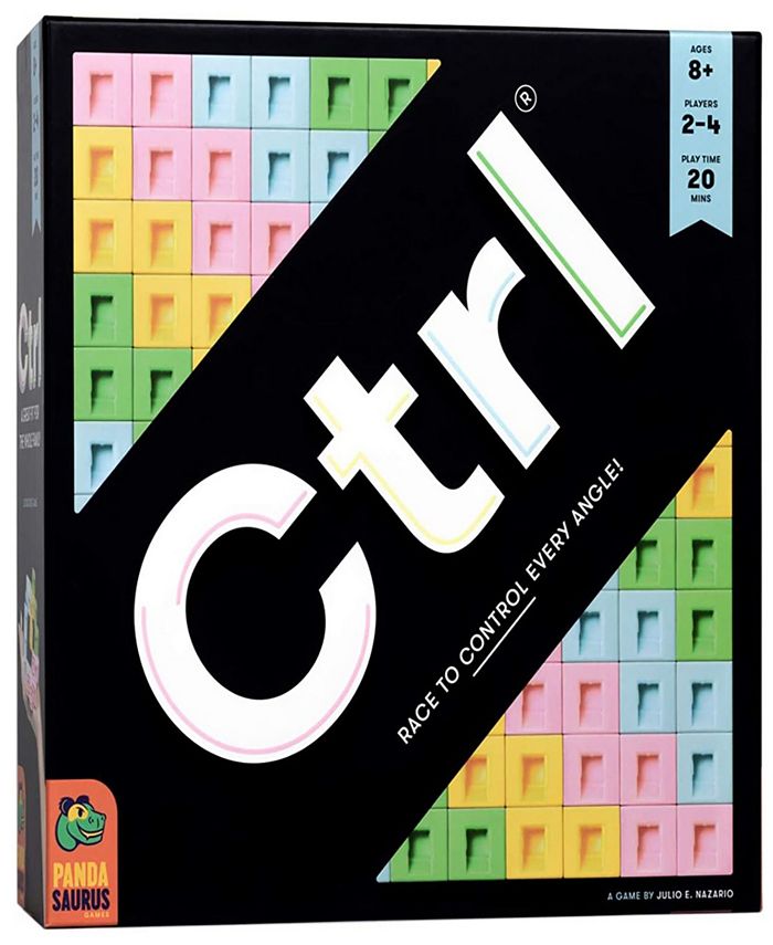 Pandasaurus Games Ctrl Family-Friendly Cube Building Game 86 Piece Set ...