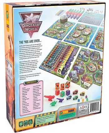 Pandasaurus Games Dinosaur World Strategy Board Game - Macy's