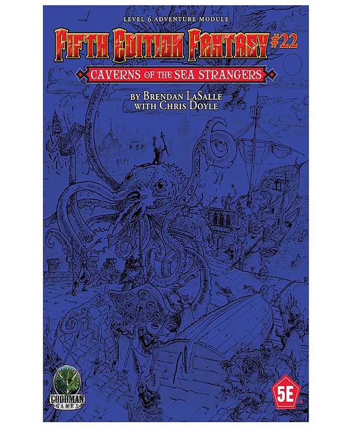 Goodman Games Fifth Edition Fantasy 22 Caverns of the Sea Strangers ...