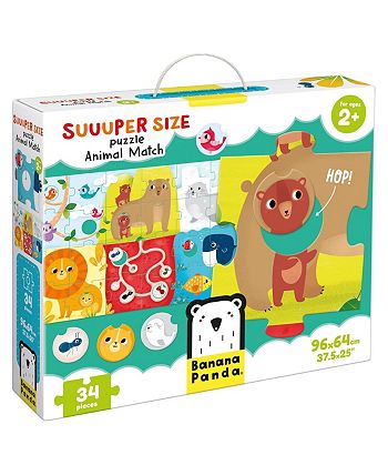 Banana Panda Suuuper Size Puzzle Animal Match - Large Jigsaw Floor ...