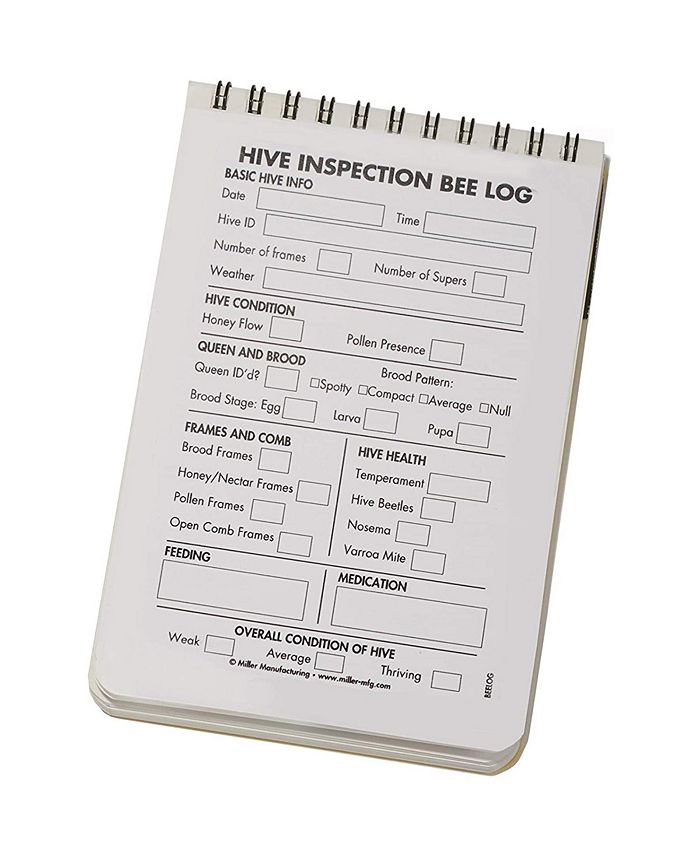 Little Giant Beehive Log Beekeepers Tracking Journal - Macy's