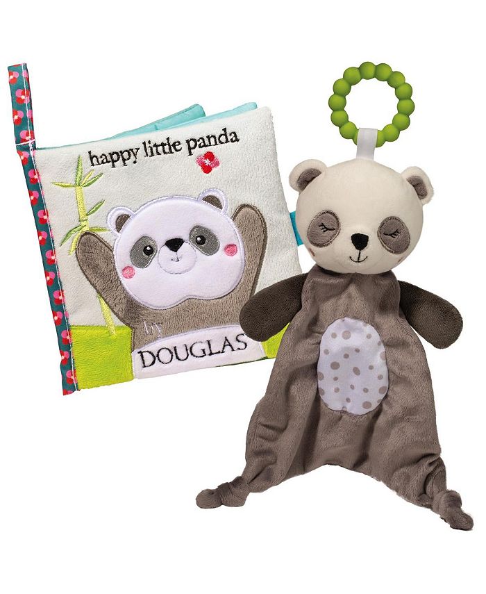 Douglas Happy Little Panda Teether & Crinkle Cloth Activity Book - Macy's