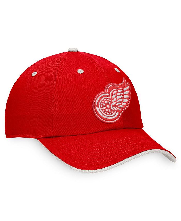 Fanatics Men's Red Detroit Red Wings Original Six Adjustable Hat - Macy's
