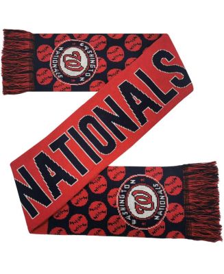 Men's and Women's FOCO Washington Nationals Reversible Thematic Scarf ...