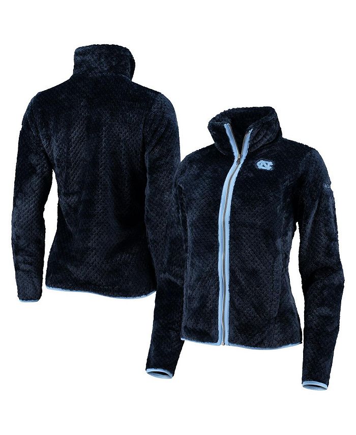 Columbia Women's Navy North Carolina Tar Heels Fireside II Sherpa Full ...