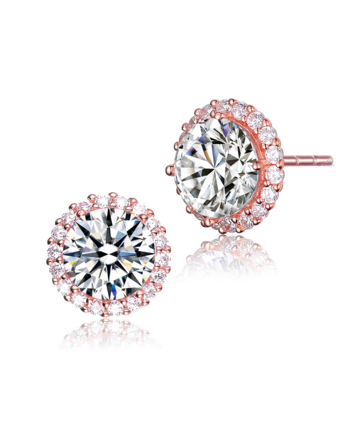 Click here for Sterling Silver with Colored Cubic Zirconia Stud E... prices
