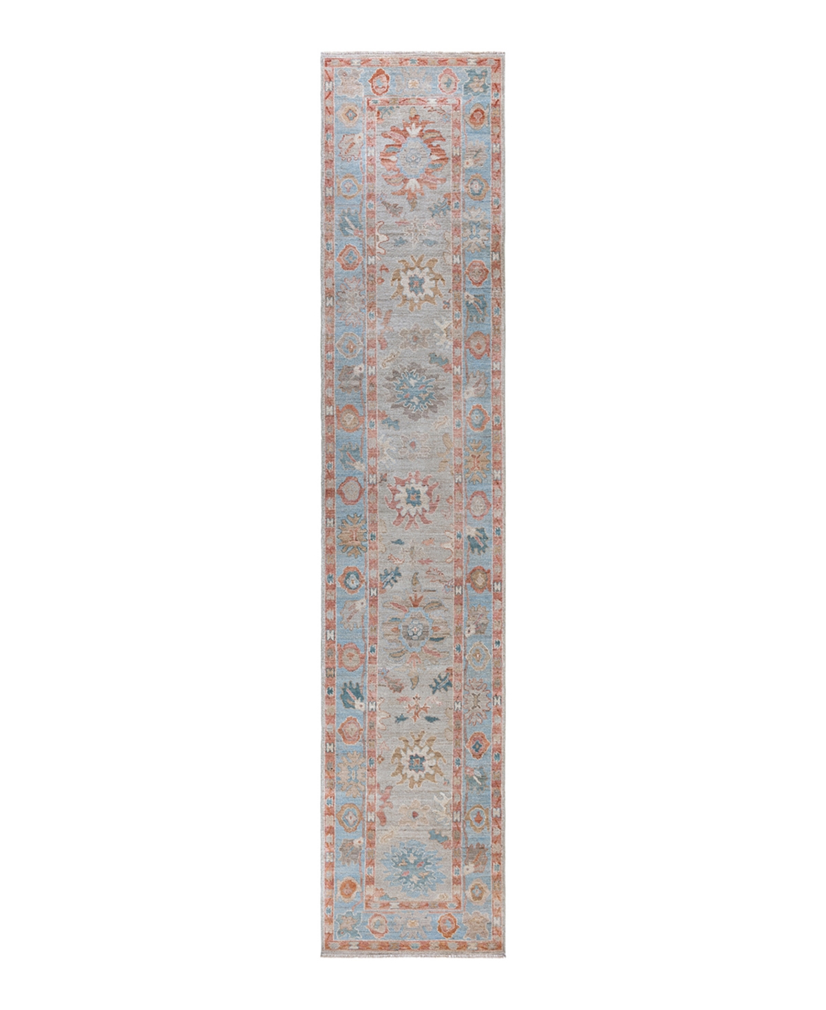 Click here for Adorn Hand Woven Rugs Oushak M1973 29x138 Runner A... prices